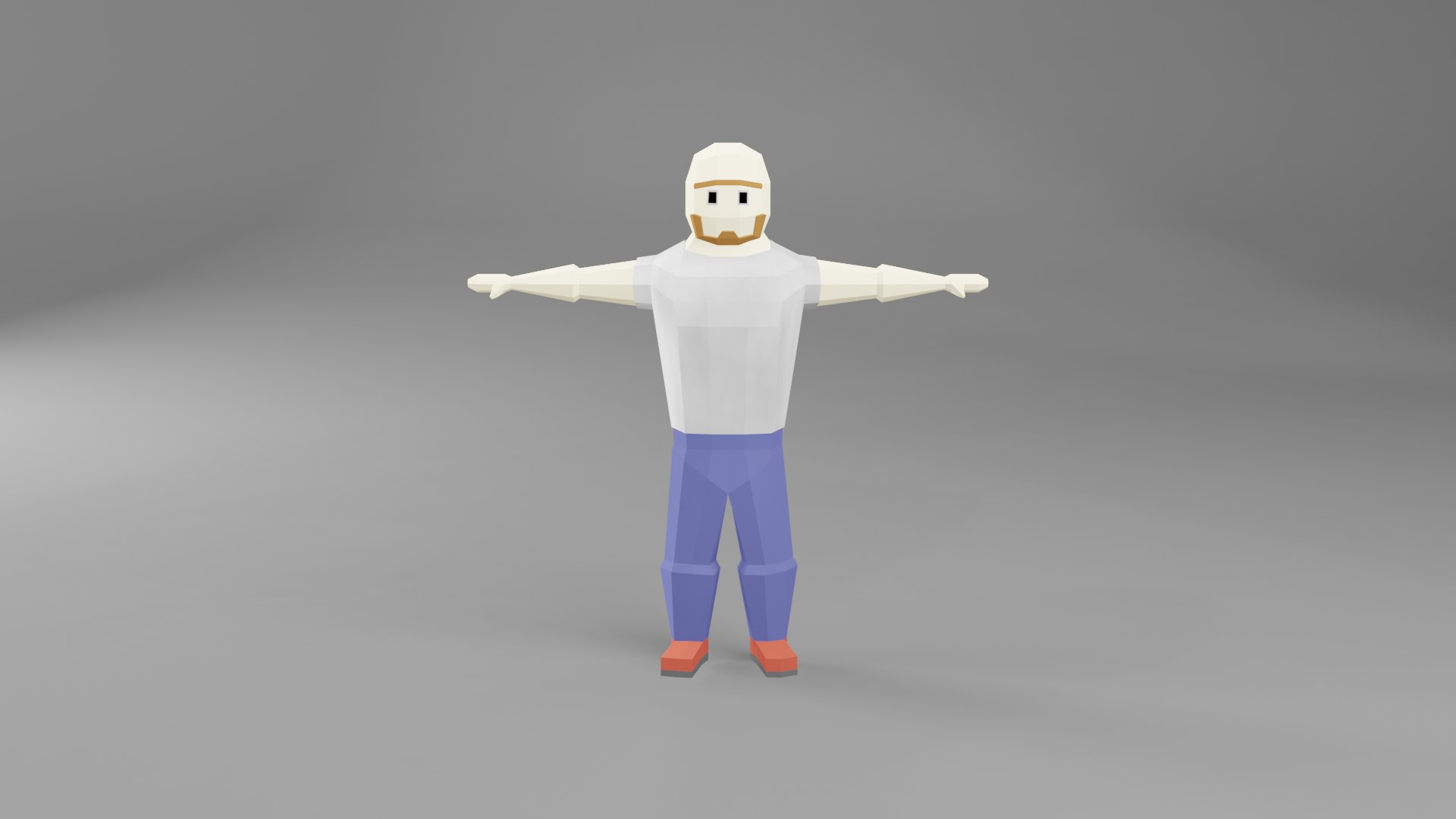 Free Man Model - TurboSquid 2219128