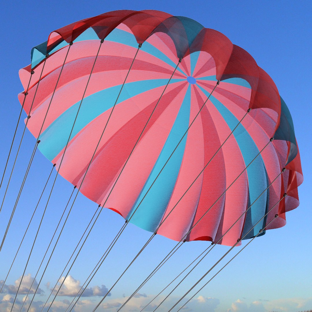 3D Parachute Marvelous Designer - TurboSquid 1512057