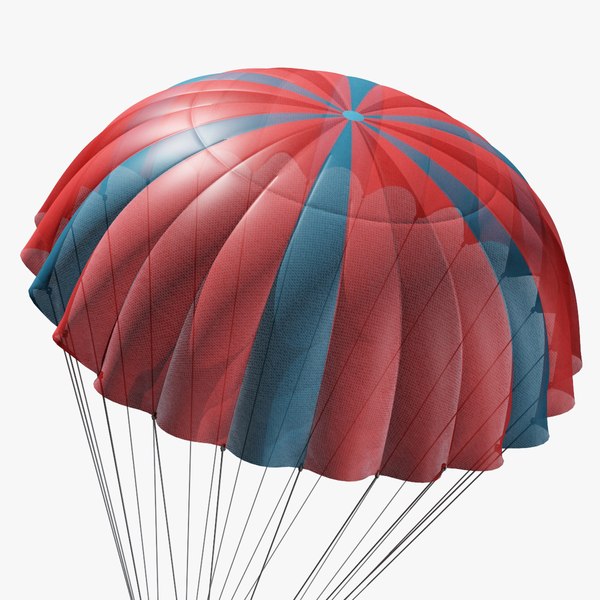 parachute 3d model