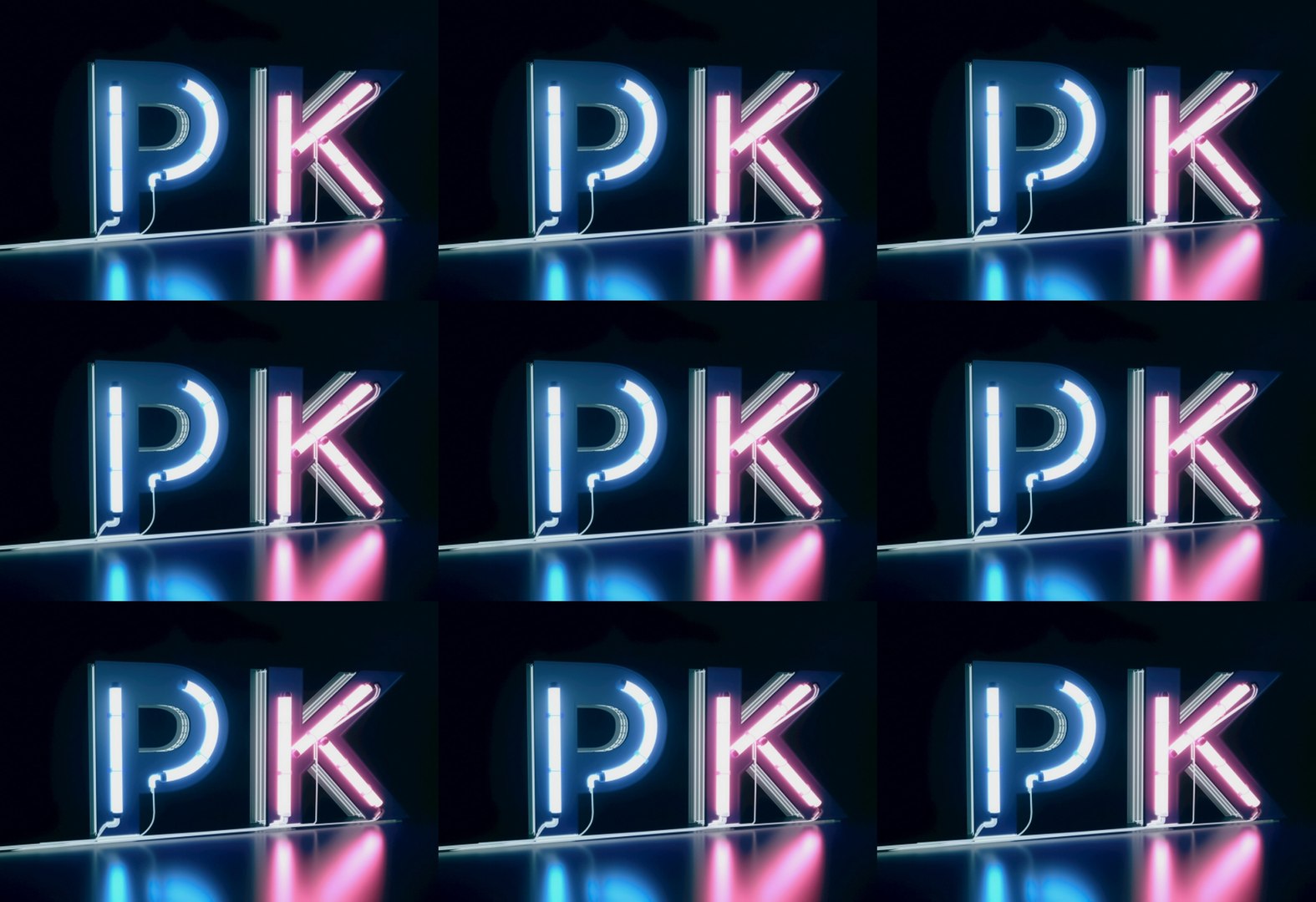 3D Neon sci-fi future PK competition C4D e-commerce poster E-commerce ...