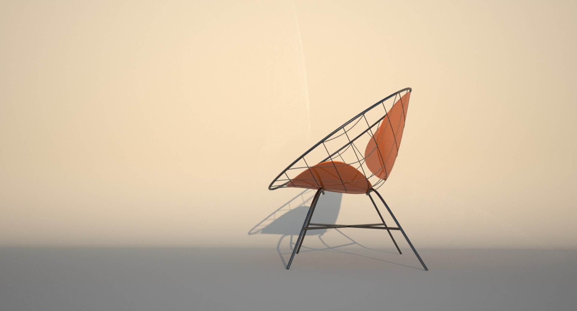 outdoor patio chair 3d 3ds