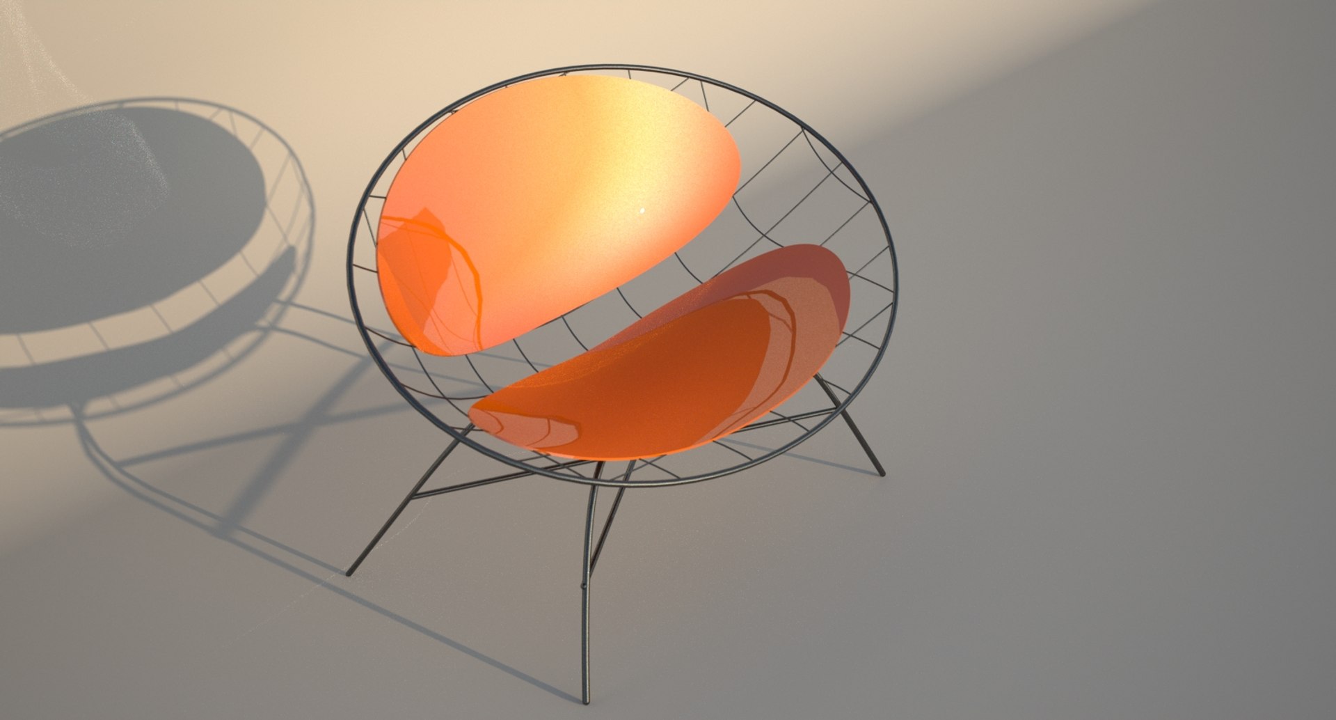 outdoor patio chair 3d 3ds