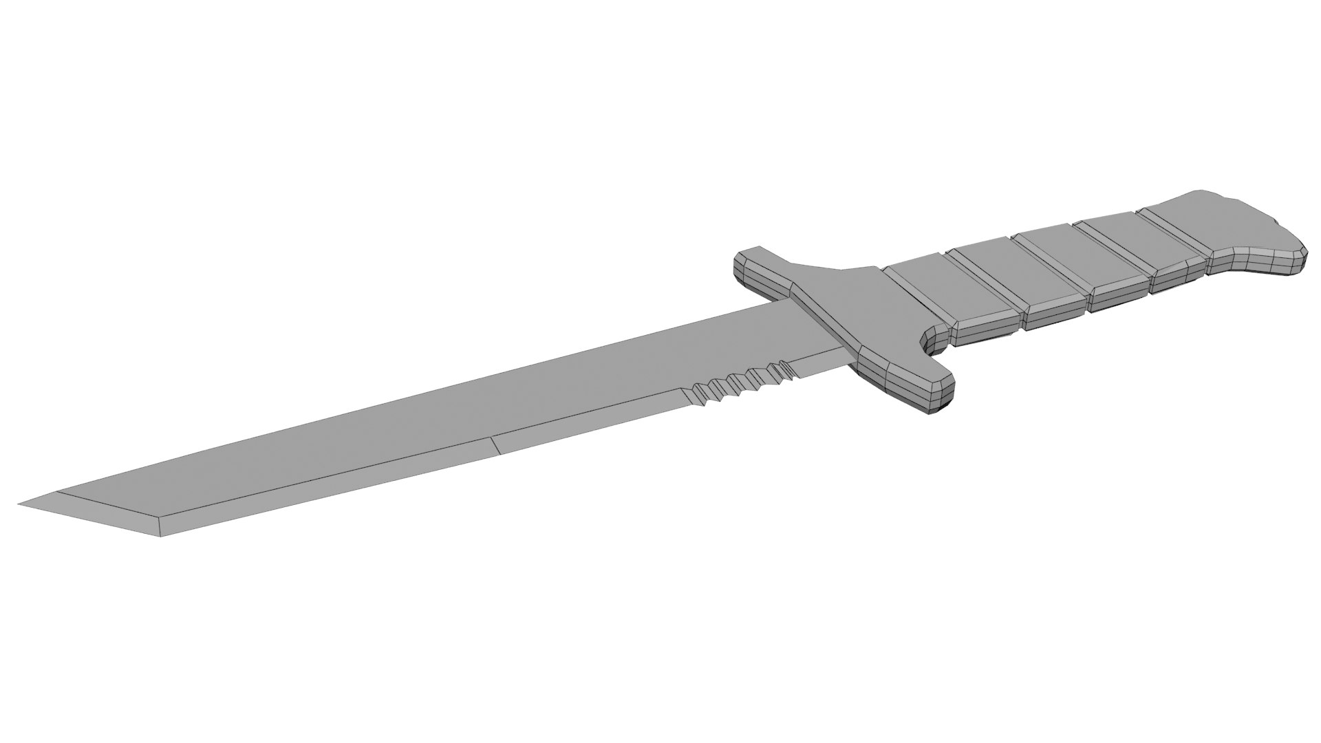 knife k2000 3d model