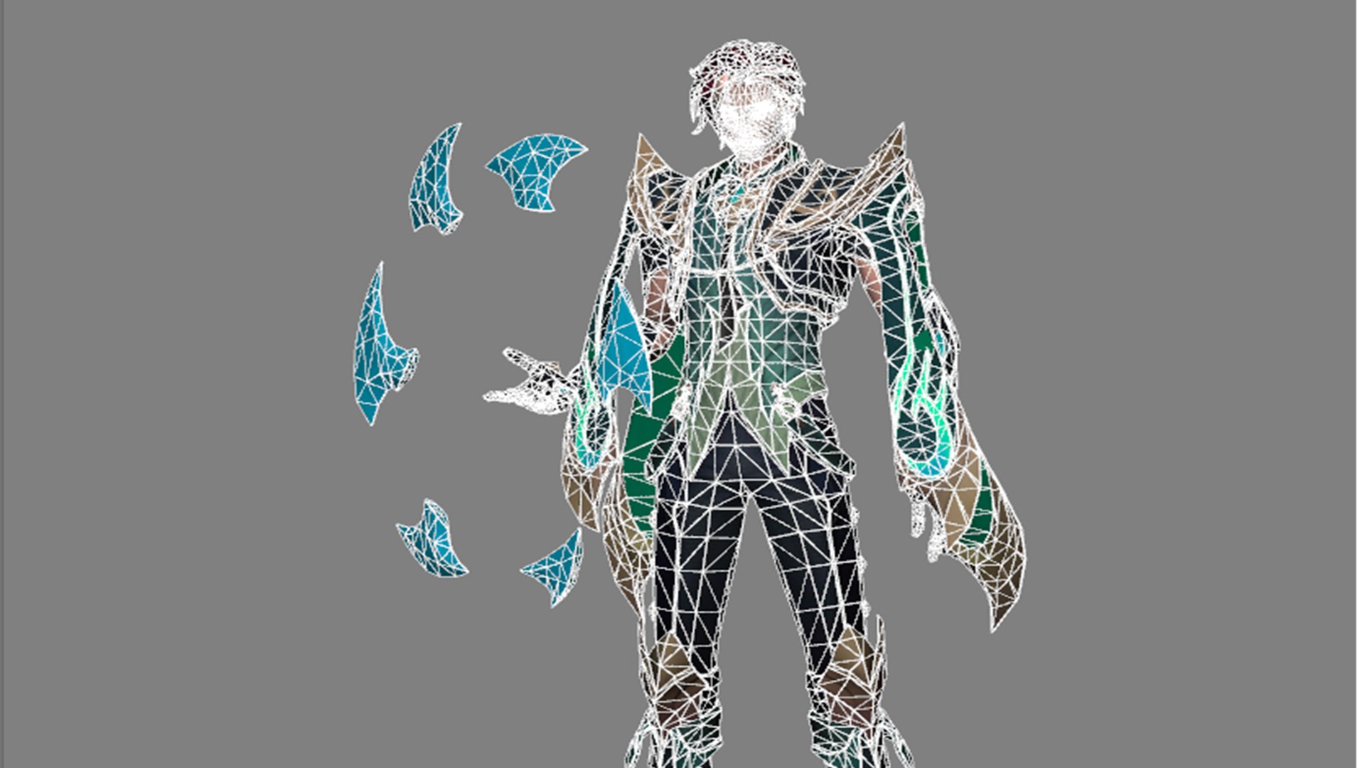 3D Aamon Nights Edge Skin - TurboSquid 2302411