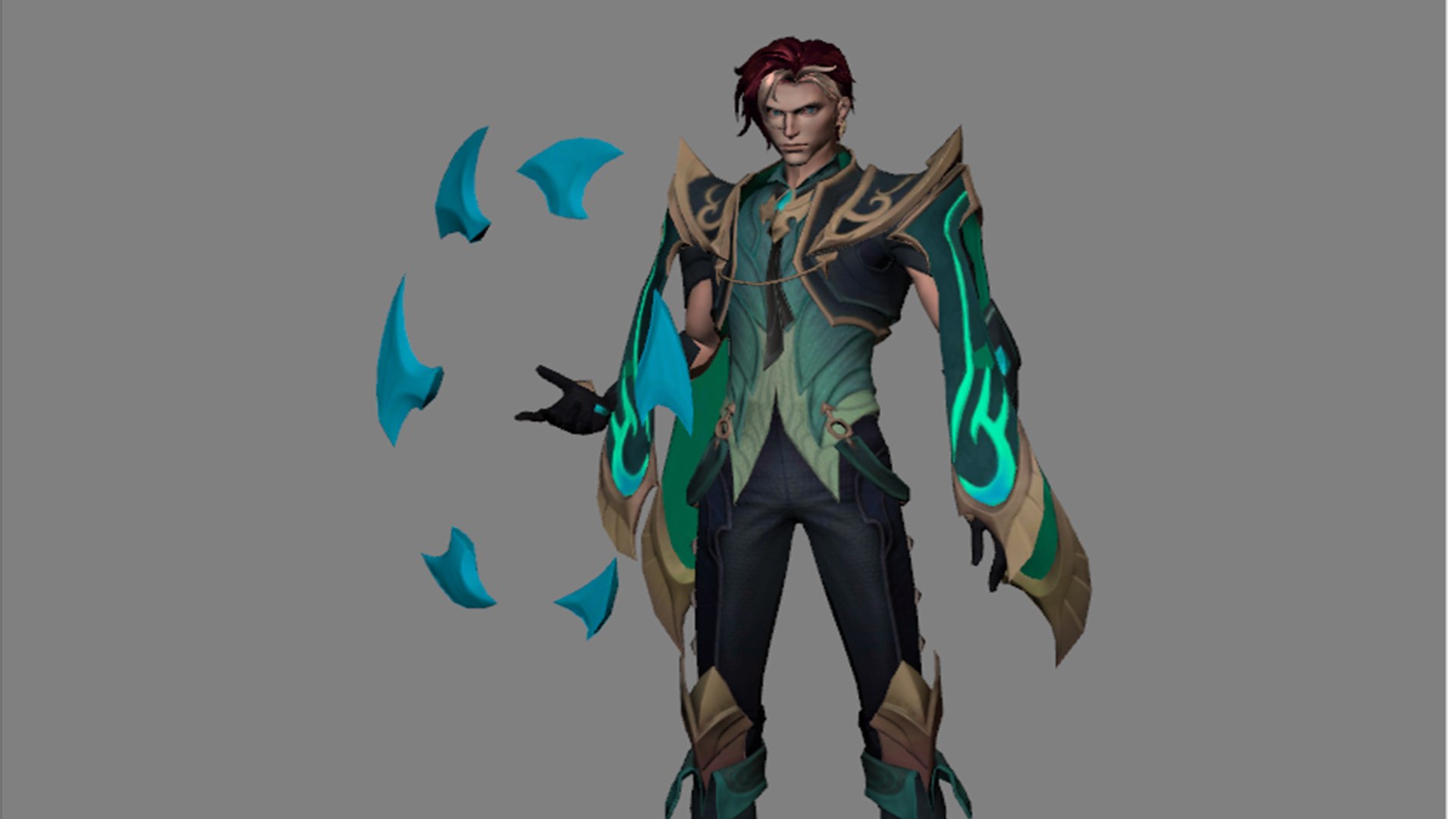 3D Aamon Nights Edge Skin - TurboSquid 2302411