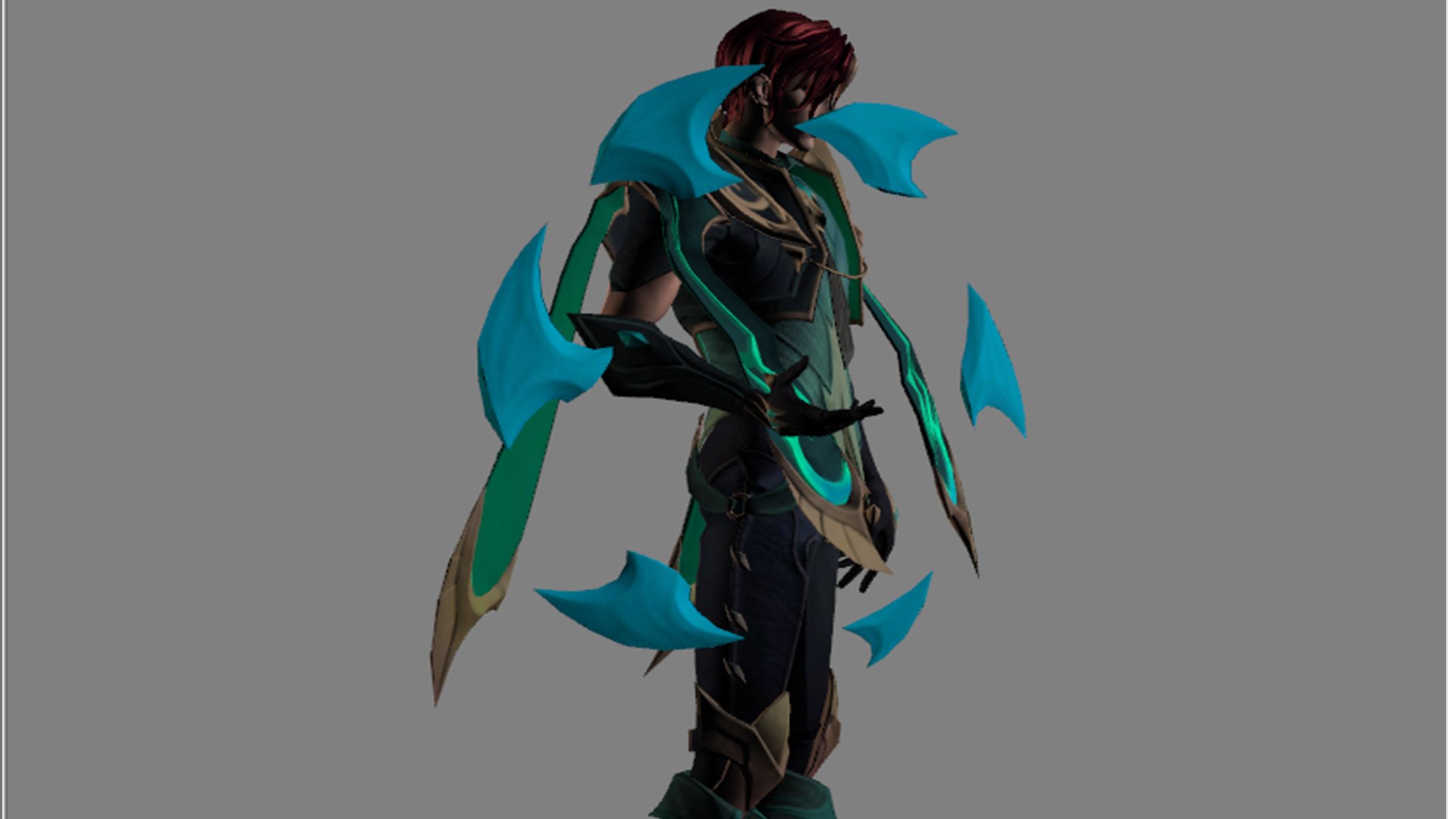 3D Aamon Nights Edge Skin - TurboSquid 2302411