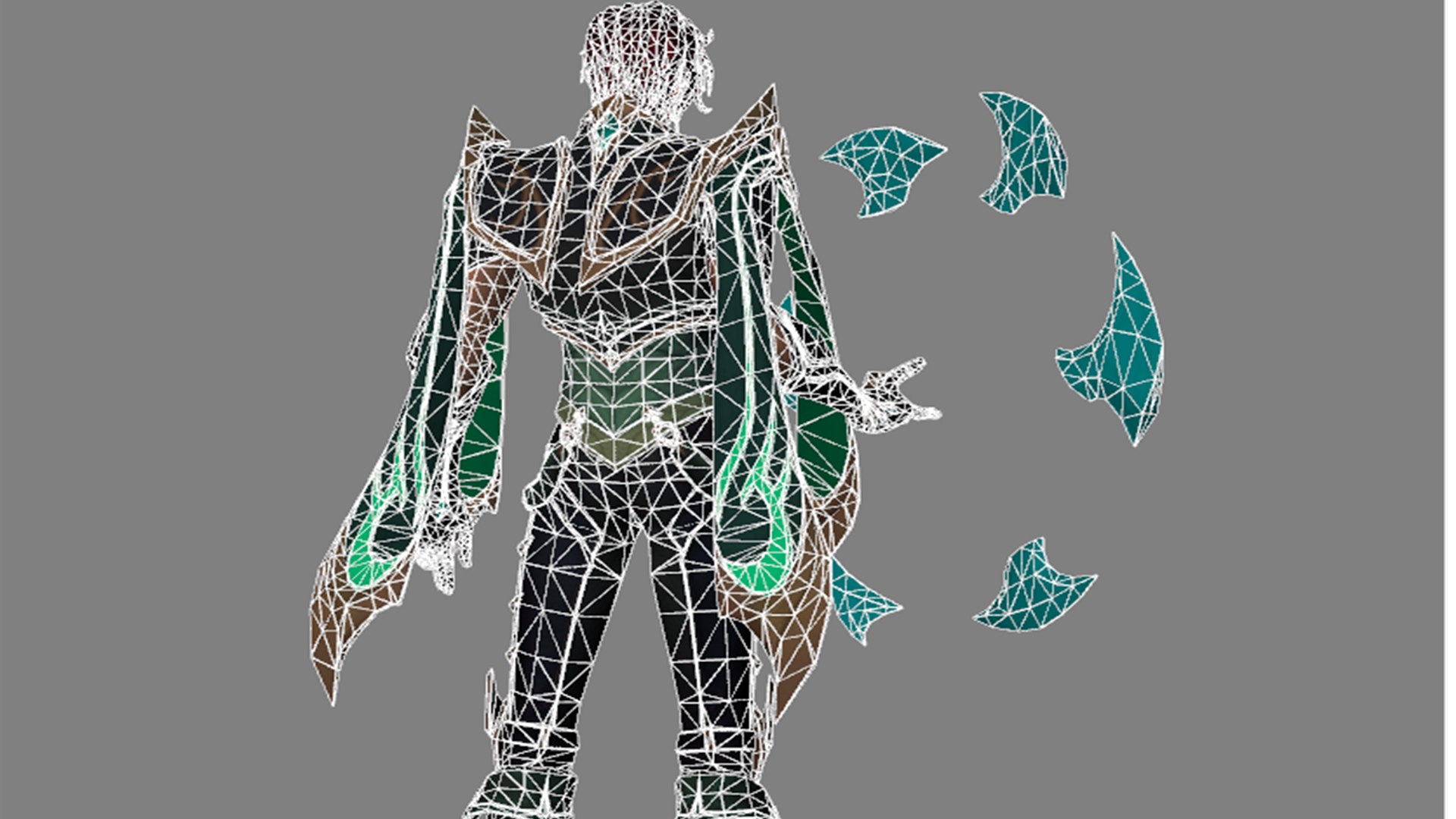 3D Aamon Nights Edge Skin - TurboSquid 2302411