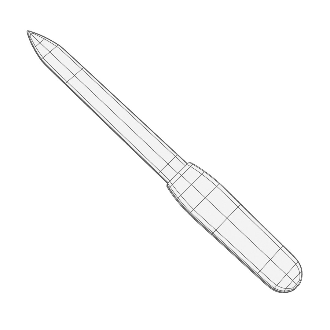 3d Nail File Model
