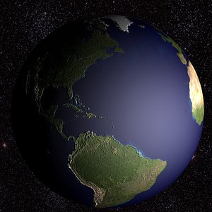 world maps 3d max