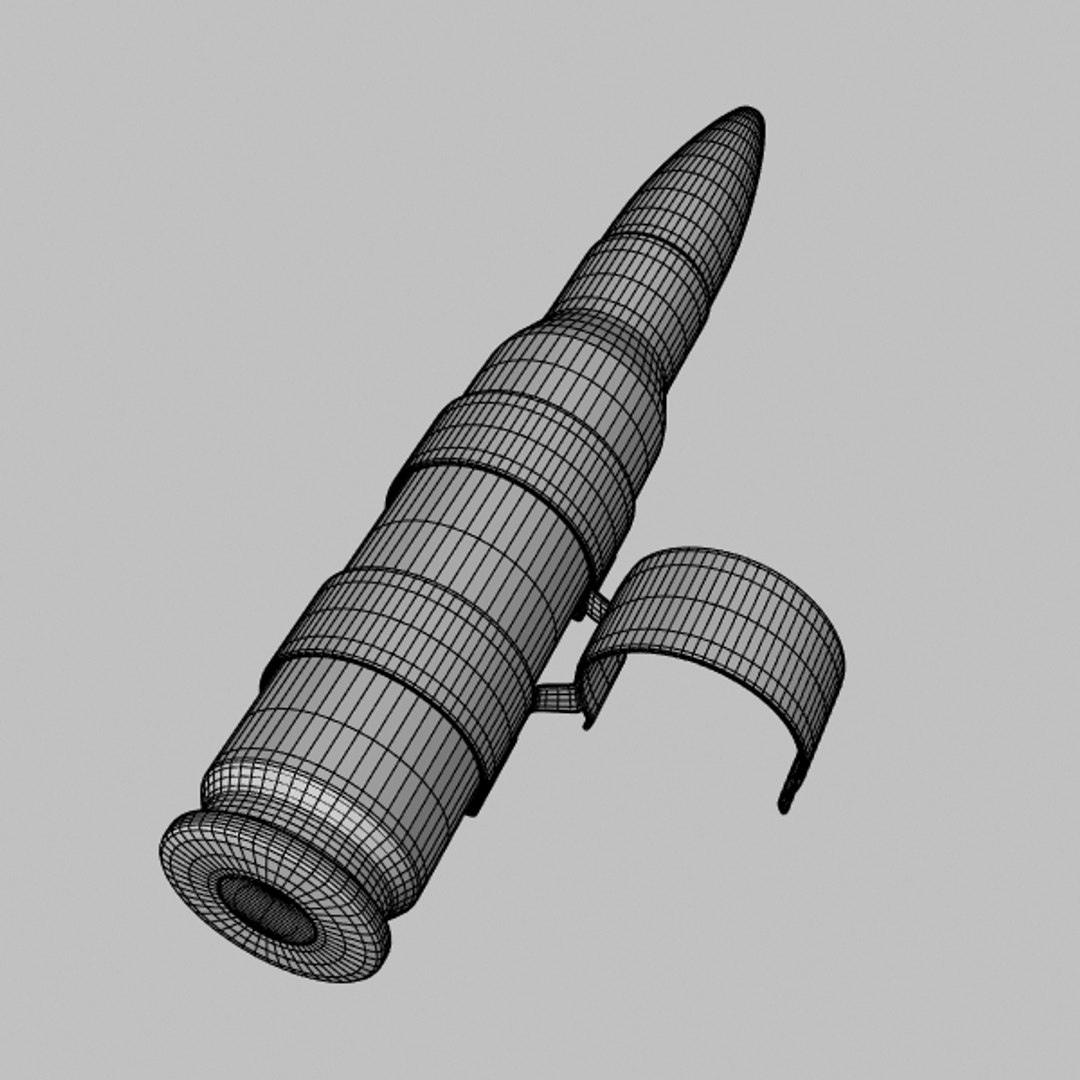 Fn Mag Belt 3d Model