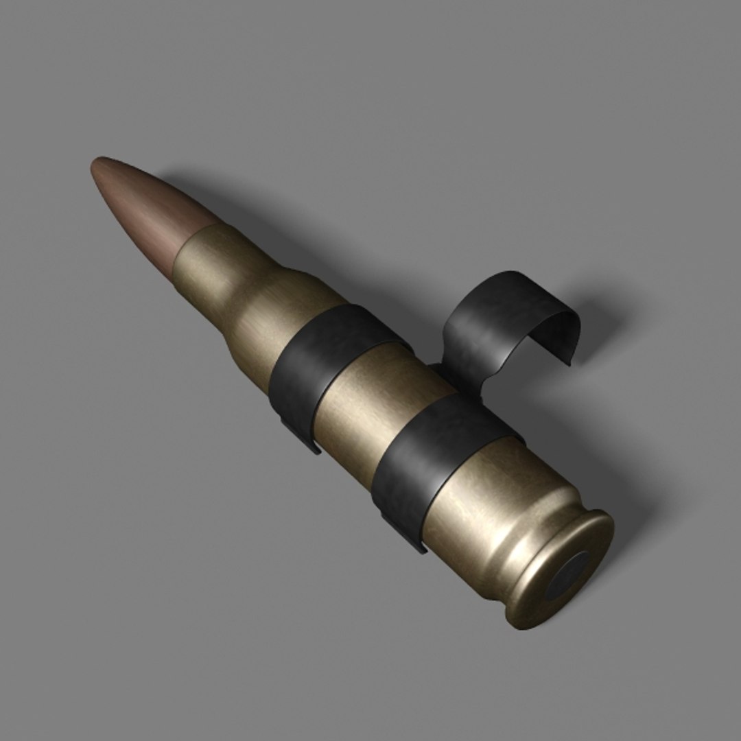 Fn Mag Belt 3d Model