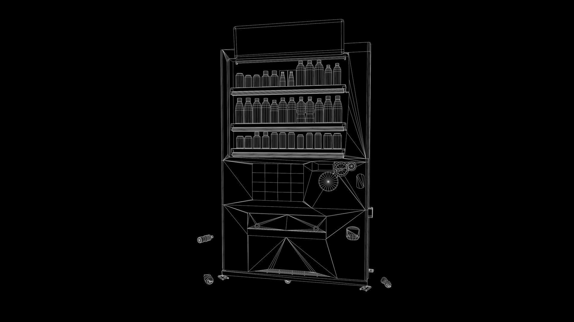 3D Japanese Vending Machine - TurboSquid 1922643