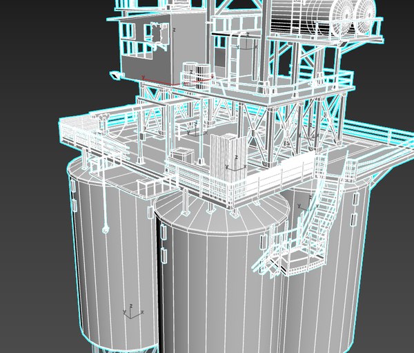 3D Post-Apocalyptic Outpost Tower 2 - TurboSquid 1730685