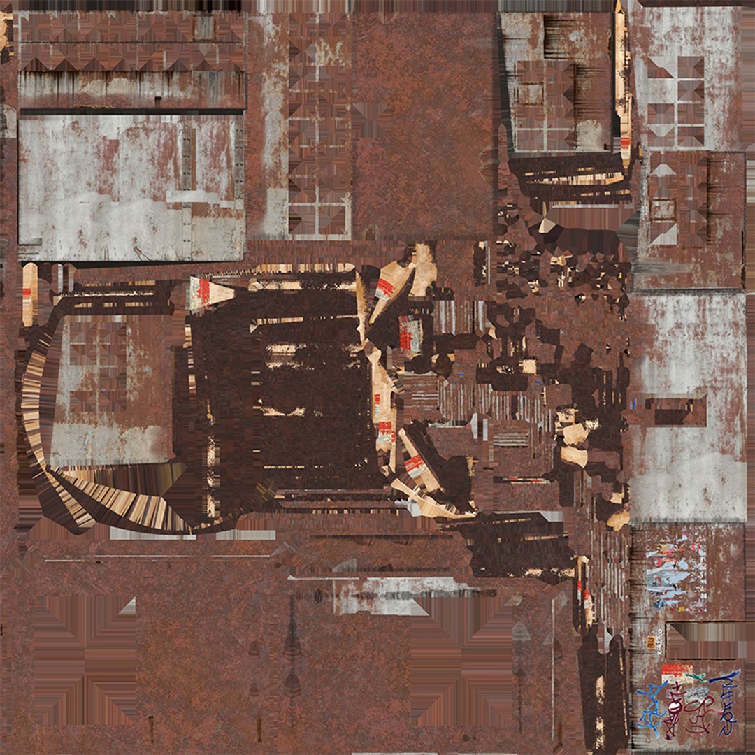 3D Post-Apocalyptic Outpost Tower 2 - TurboSquid 1730685