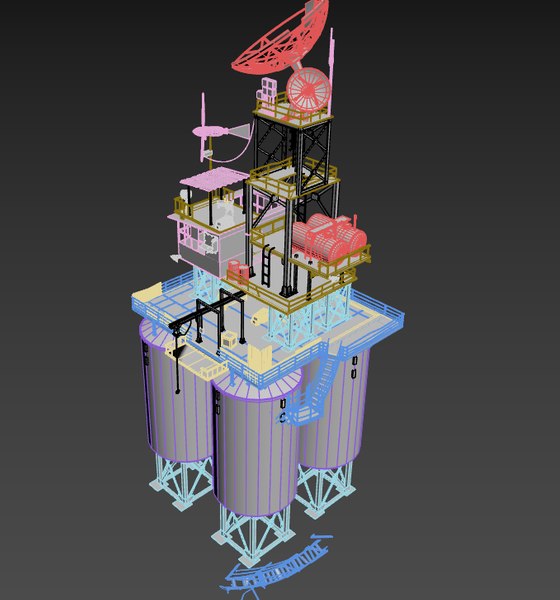 3D Post-Apocalyptic Outpost Tower 2 - TurboSquid 1730685