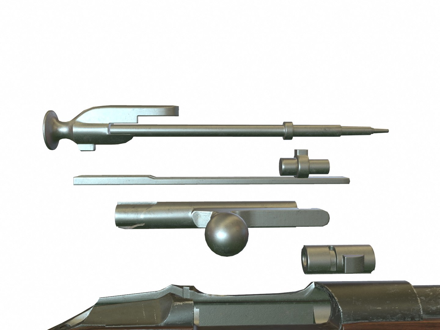 Soviet Riffle Mosin 3d Model