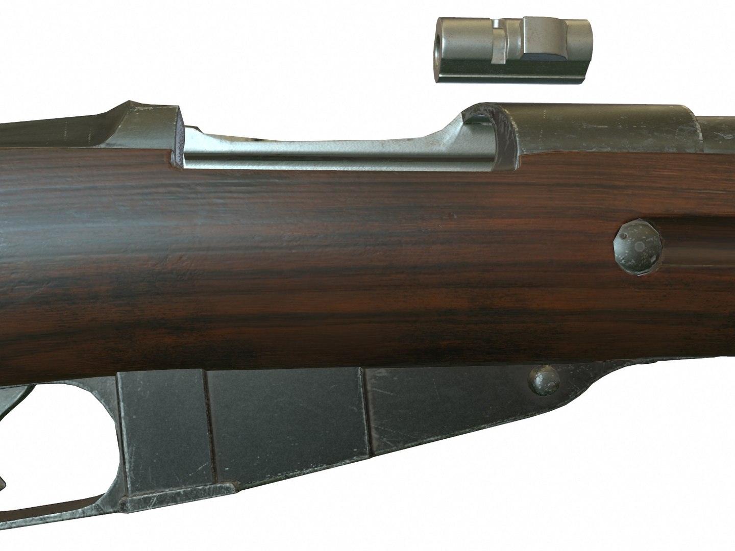 Soviet Riffle Mosin 3d Model