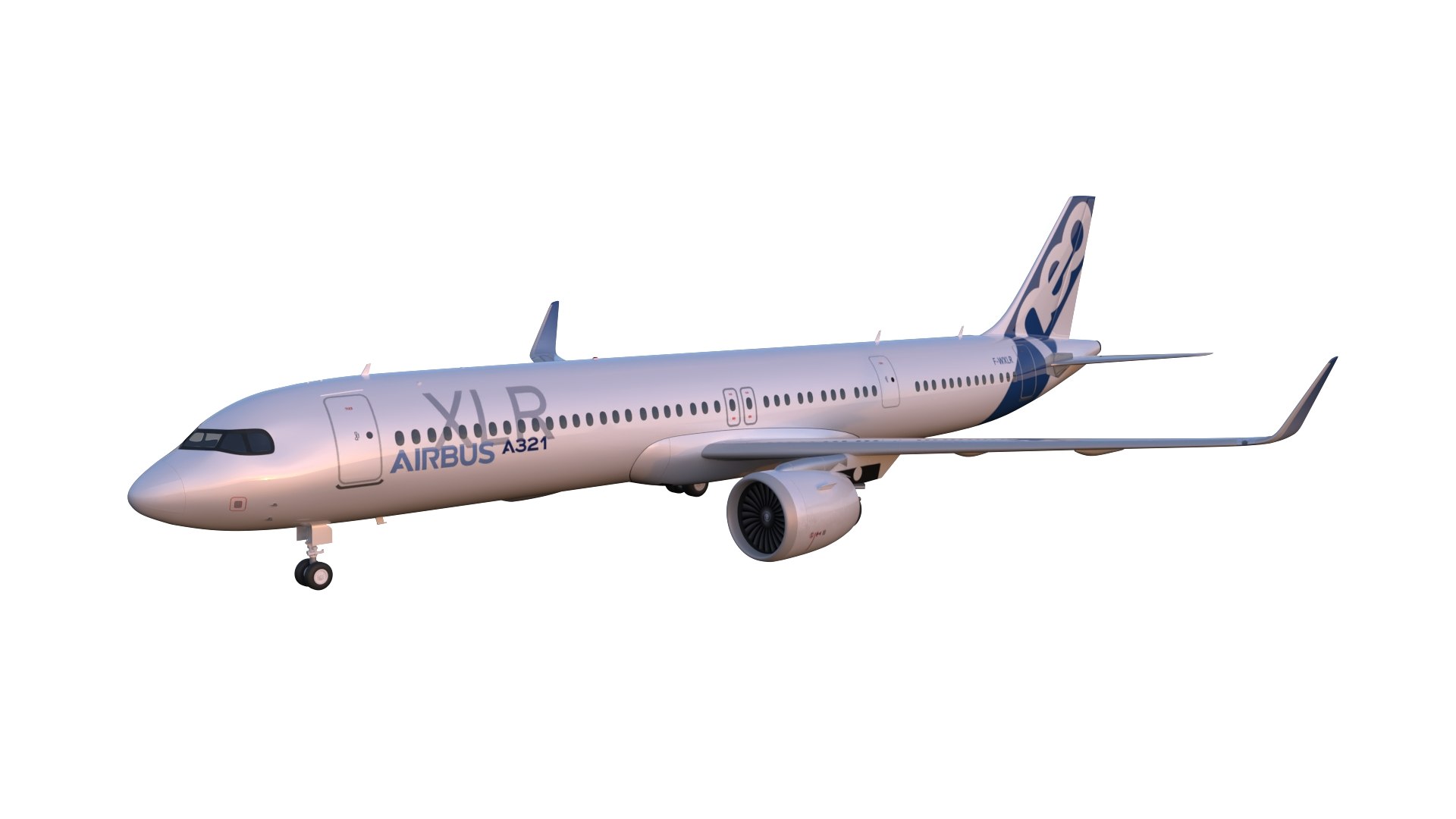 3D Airbus A321XLR Model - TurboSquid 2101554