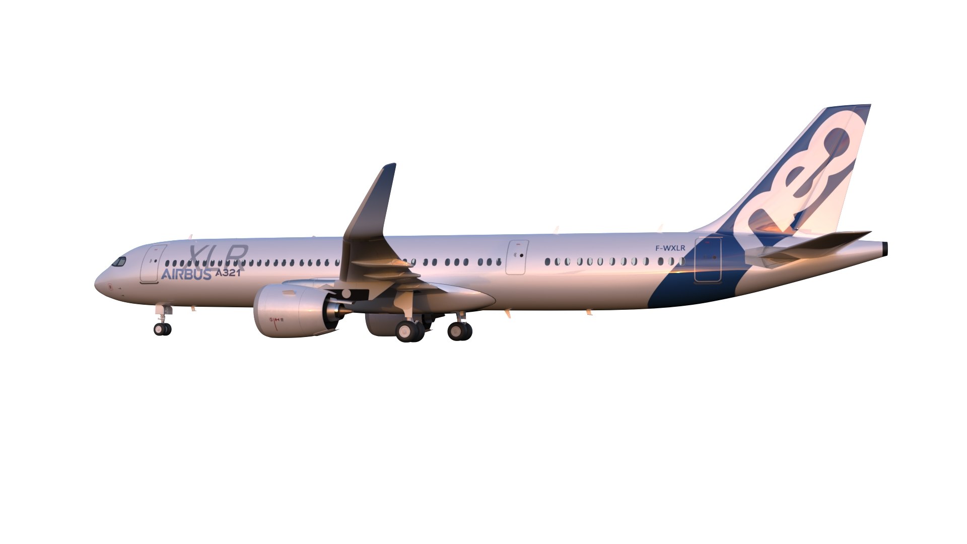3D Airbus A321XLR Model - TurboSquid 2101554