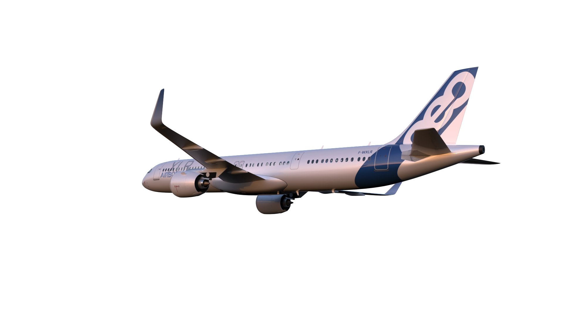 3D Airbus A321XLR Model - TurboSquid 2101554
