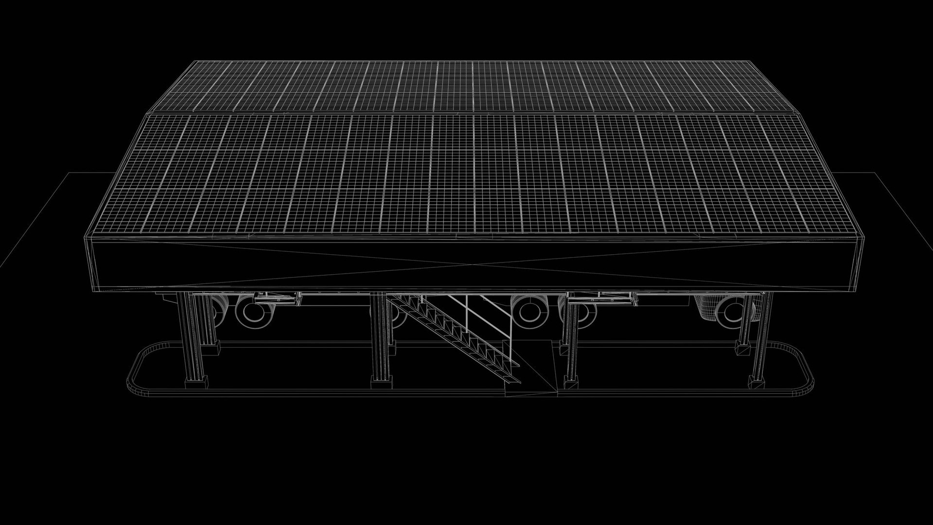 Solar Checkpoint Station 24i12 3D Model - TurboSquid 2275059