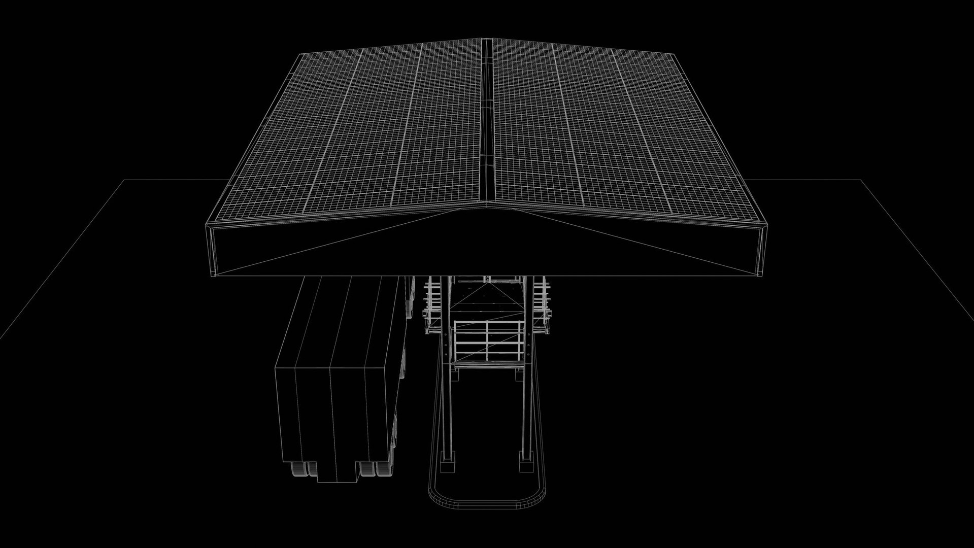 Solar Checkpoint Station 24i12 3D Model - TurboSquid 2275059