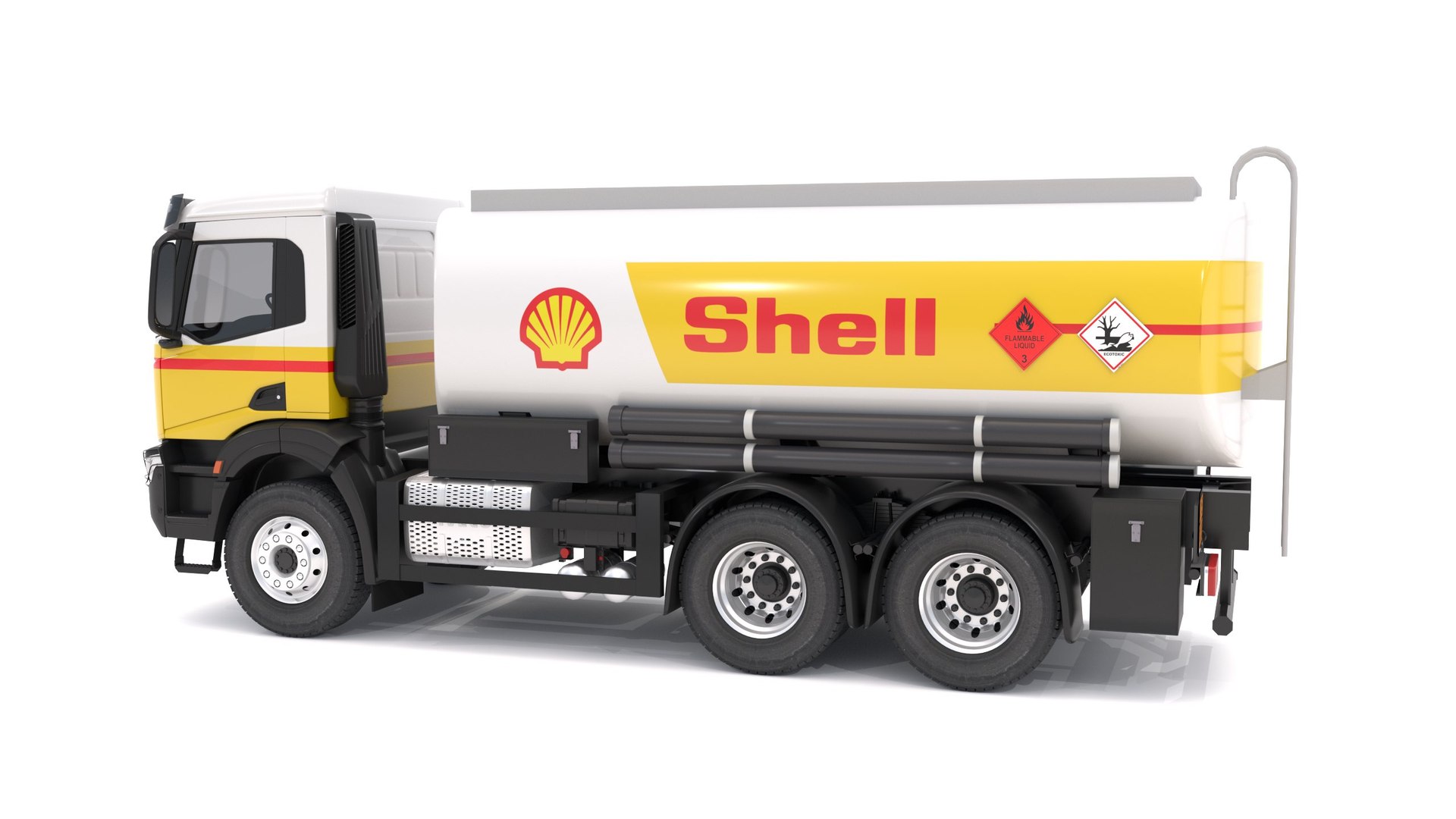 3D SHELL Truck Fuel Collection - TurboSquid 2331612