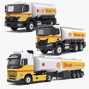 3D Semi-trailer Truck Shell Models - Browse & Download Formats - TurboSquid