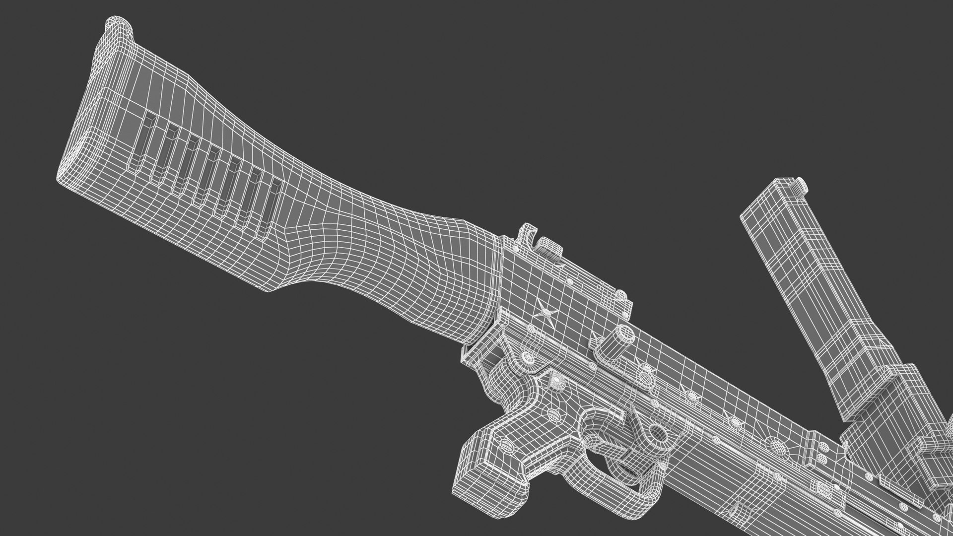 3D FN MAG Machine Gun - TurboSquid 1769166