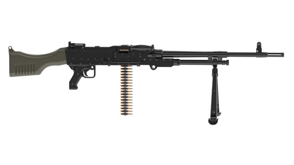 3D FN MAG Machine Gun - TurboSquid 1769166
