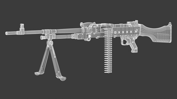 3D FN MAG Machine Gun - TurboSquid 1769166