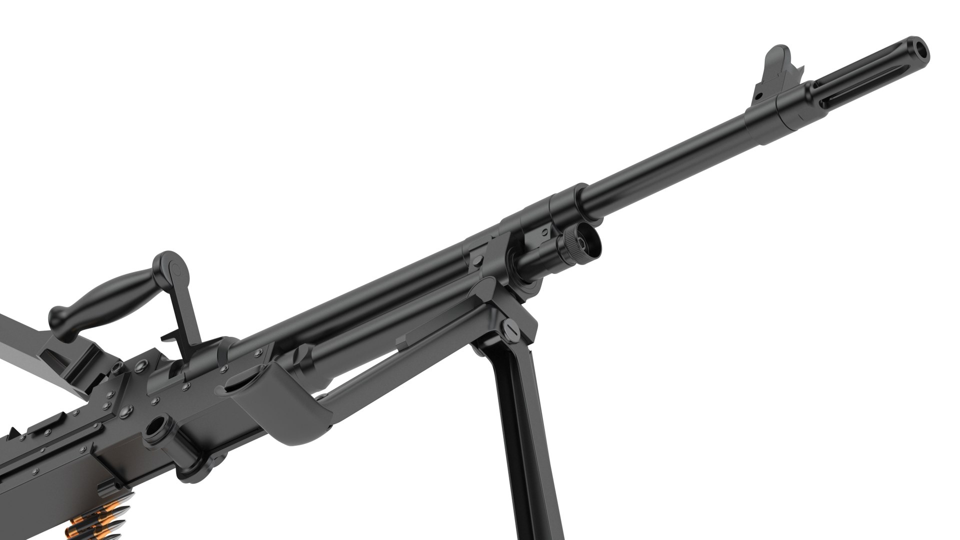 3D FN MAG Machine Gun - TurboSquid 1769166