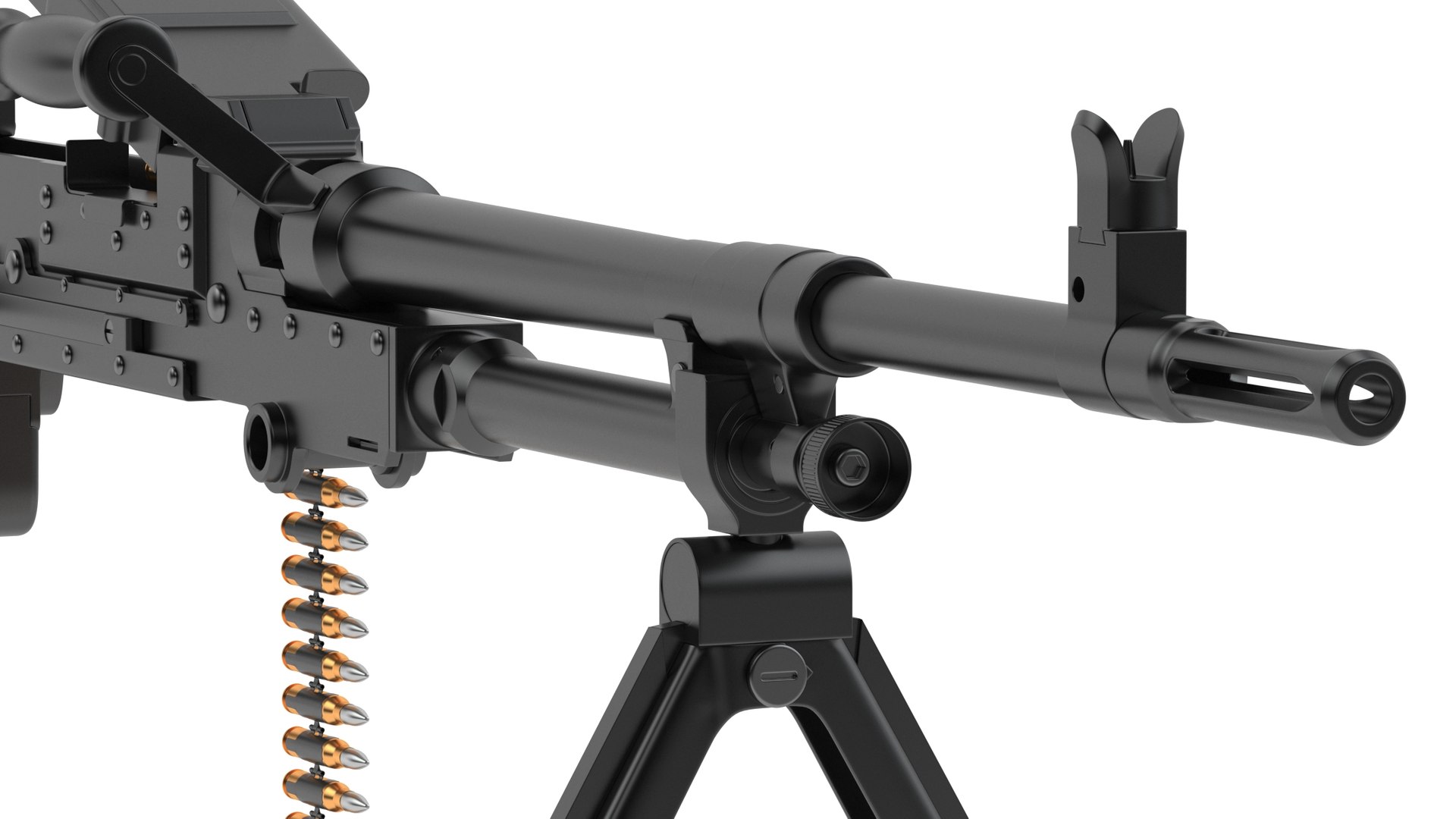 3D FN MAG Machine Gun - TurboSquid 1769166