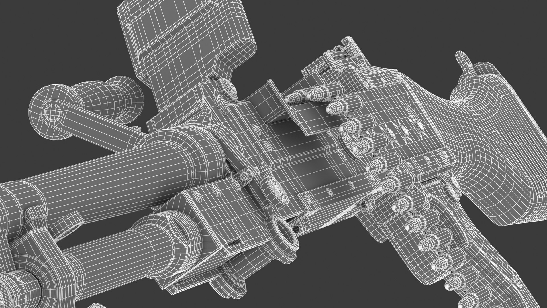 3D FN MAG Machine Gun - TurboSquid 1769166