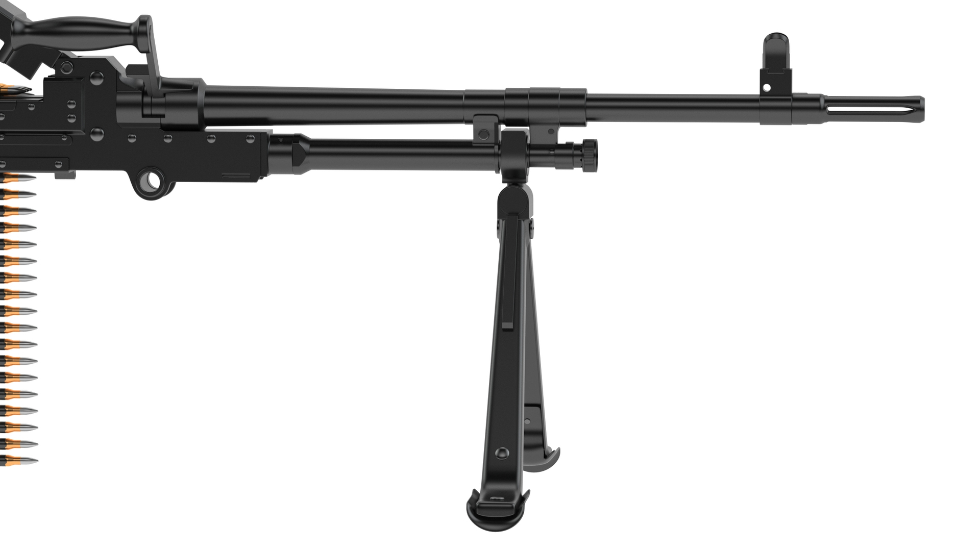 modelo 3d Ametralladora FN MAG - TurboSquid 1769166