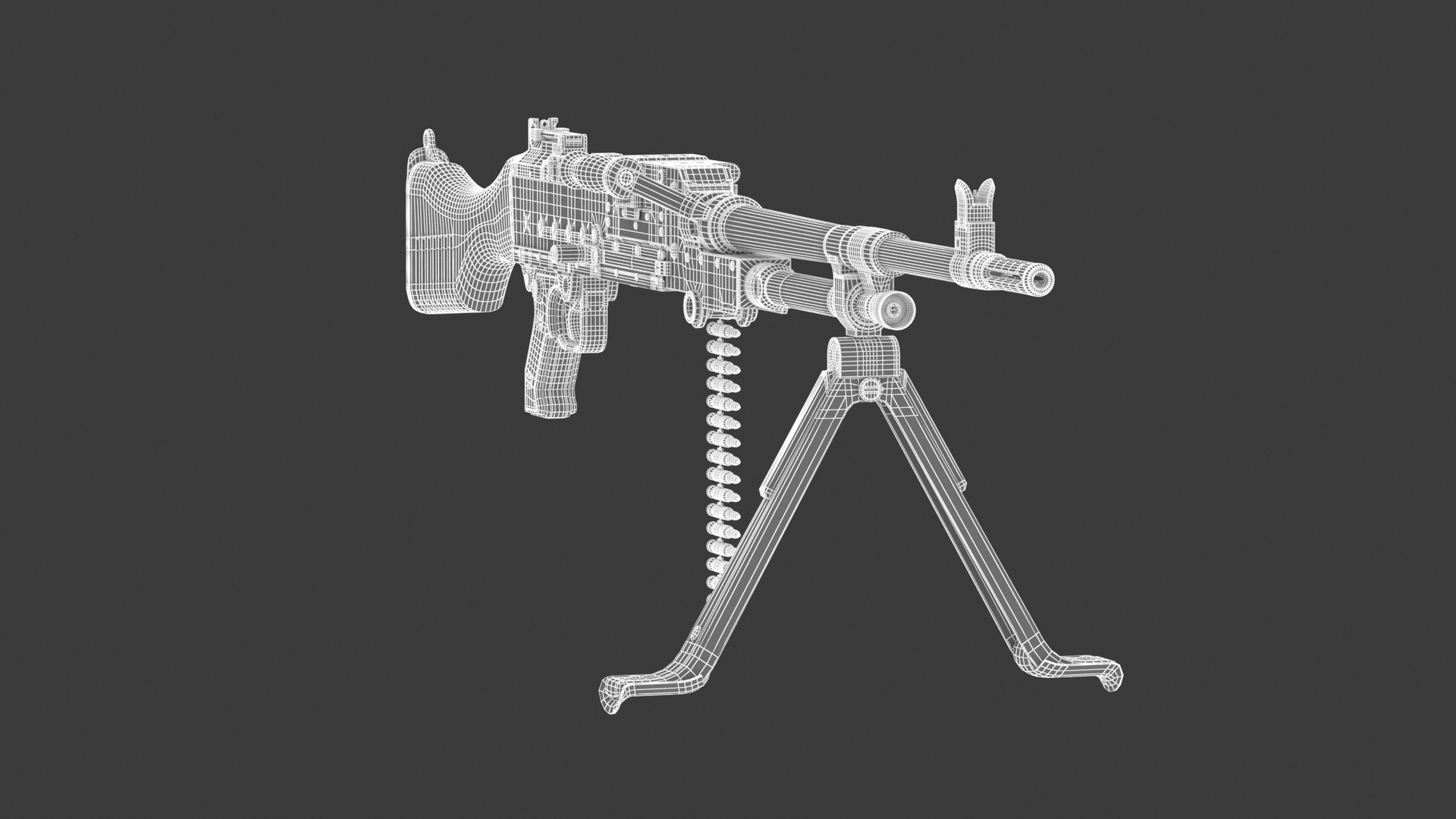 Metralhadora FN MAG Modelo 3D - TurboSquid 1769166
