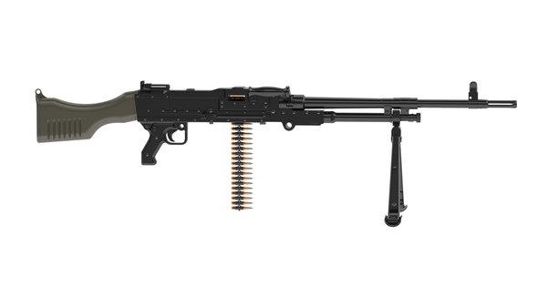 3D FN MAG Machine Gun - TurboSquid 1769166