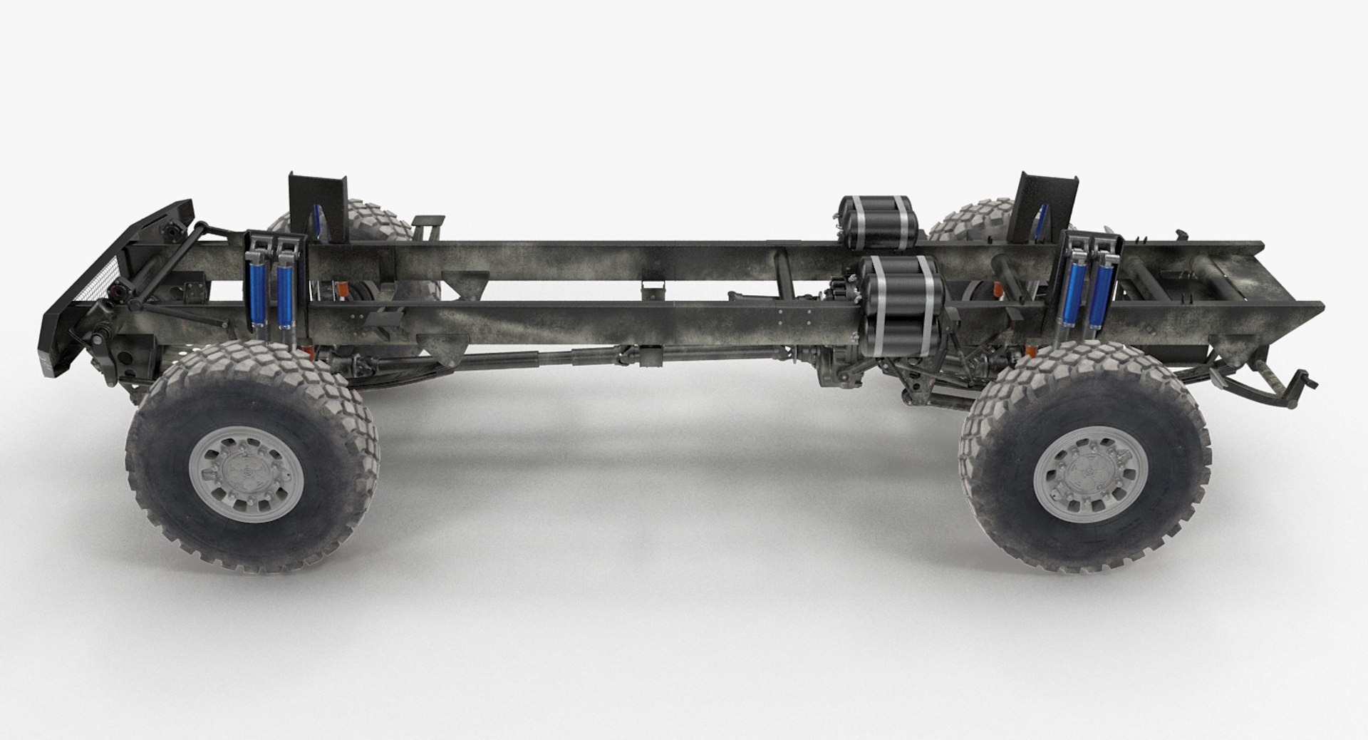 3D Model Racing Truck Kamaz Chassis - TurboSquid 1231752