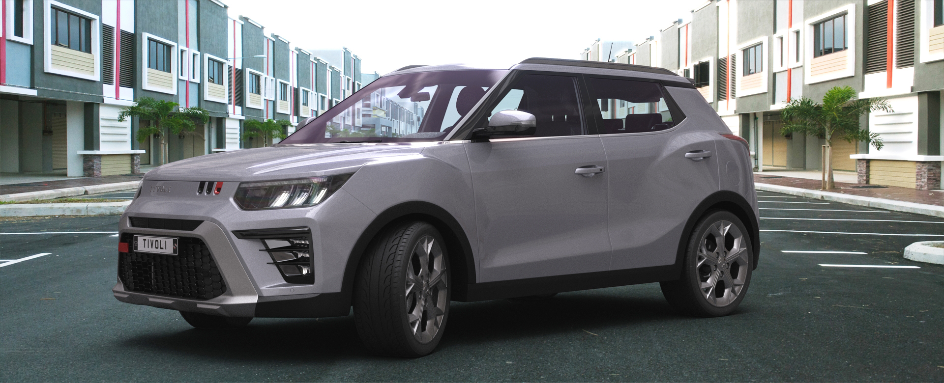3D SsangYong Tivoli 2024 With Interior - TurboSquid 2237264