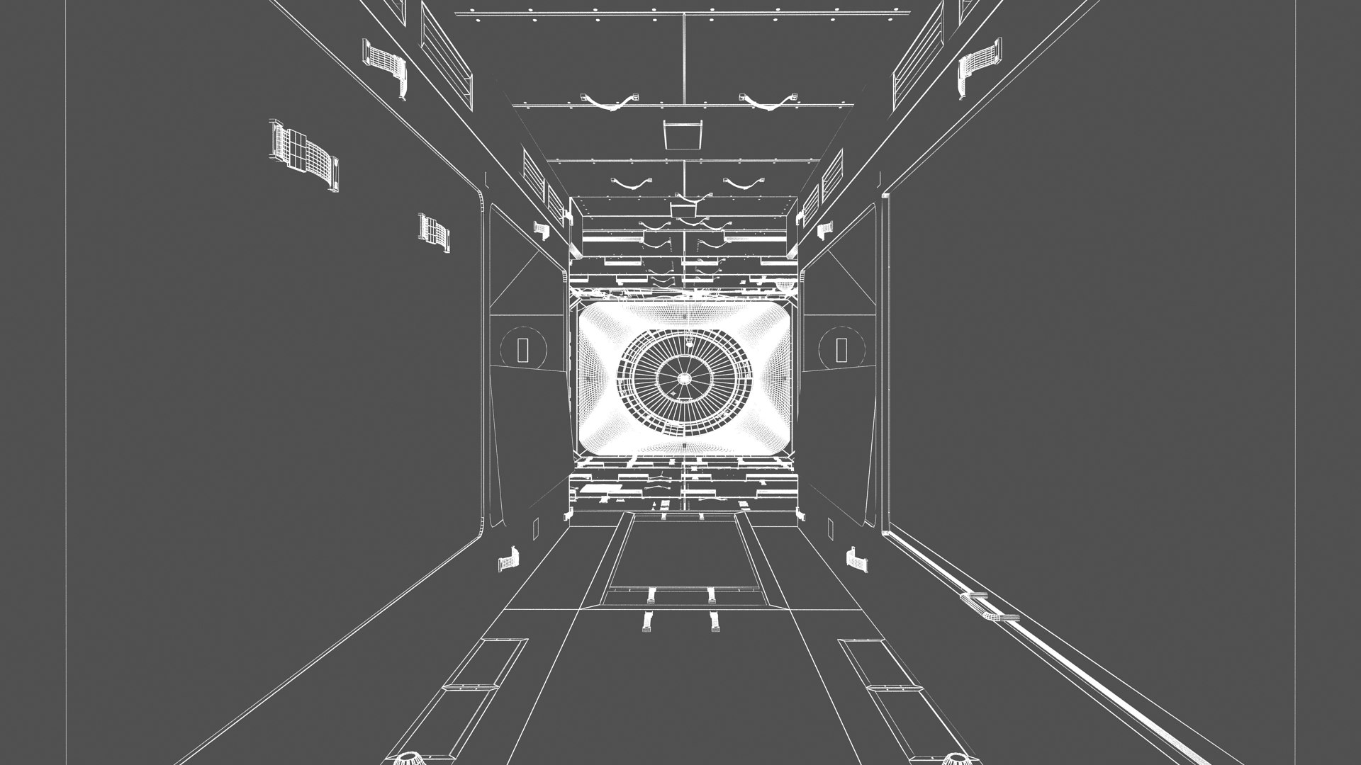 3D Model Chinese Space Station Tiangong Inside And Outside - TurboSquid ...