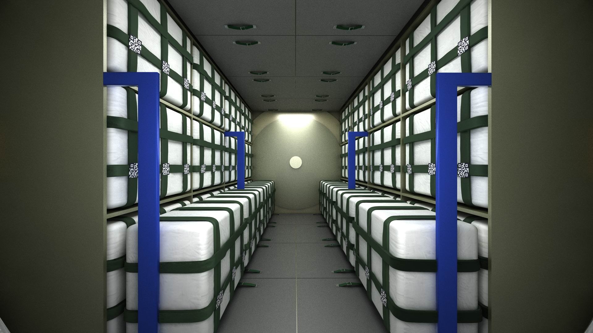 3D Model Chinese Space Station Tiangong Inside And Outside - TurboSquid ...