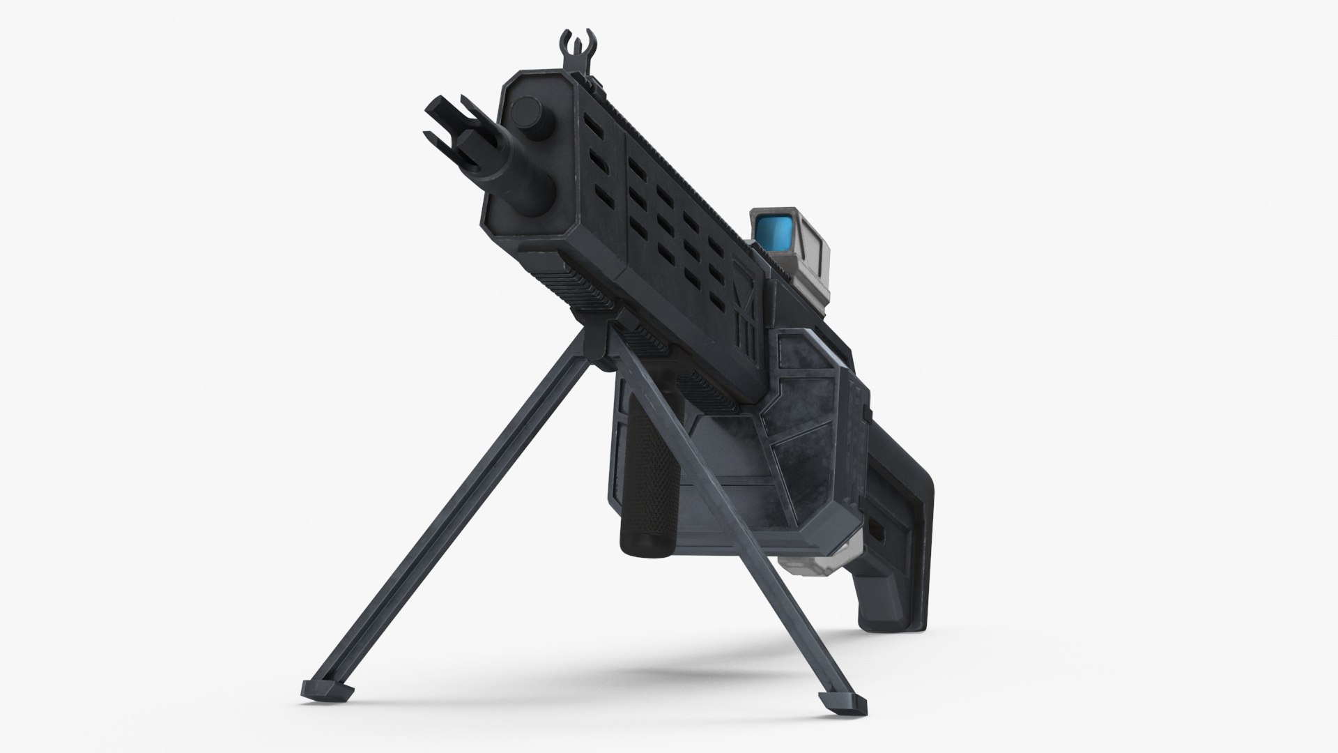 Futuristic Machine Gun 3D - TurboSquid 2233821