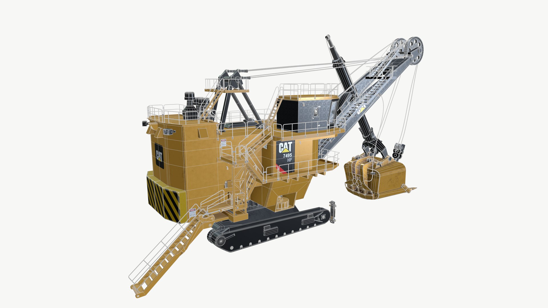 3D Mining Crane - TurboSquid 2271758