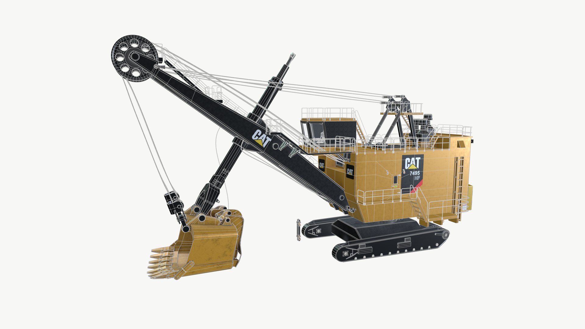 3D Mining Crane - TurboSquid 2271758