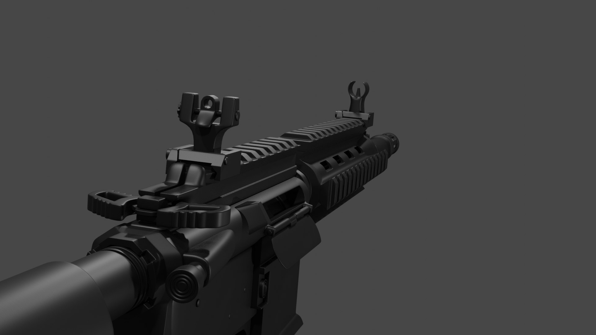 M416 M4 3D Model - TurboSquid 1689002