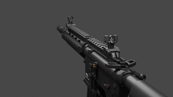 M416 m4 3D model - TurboSquid 1689002