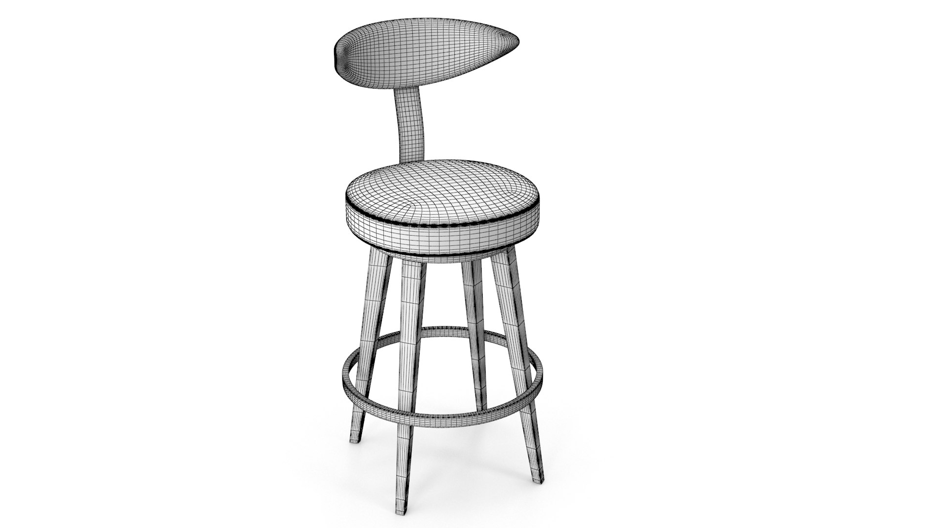 Bar Chair Model - TurboSquid 1504118