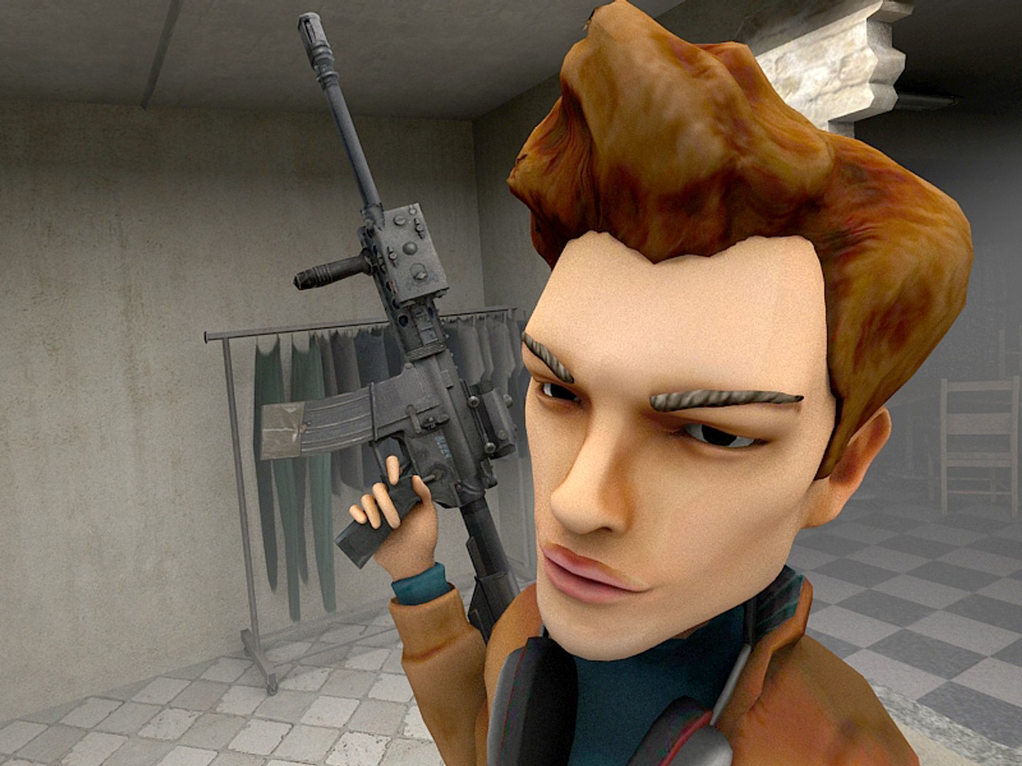 Runner Characters 3d Pz3