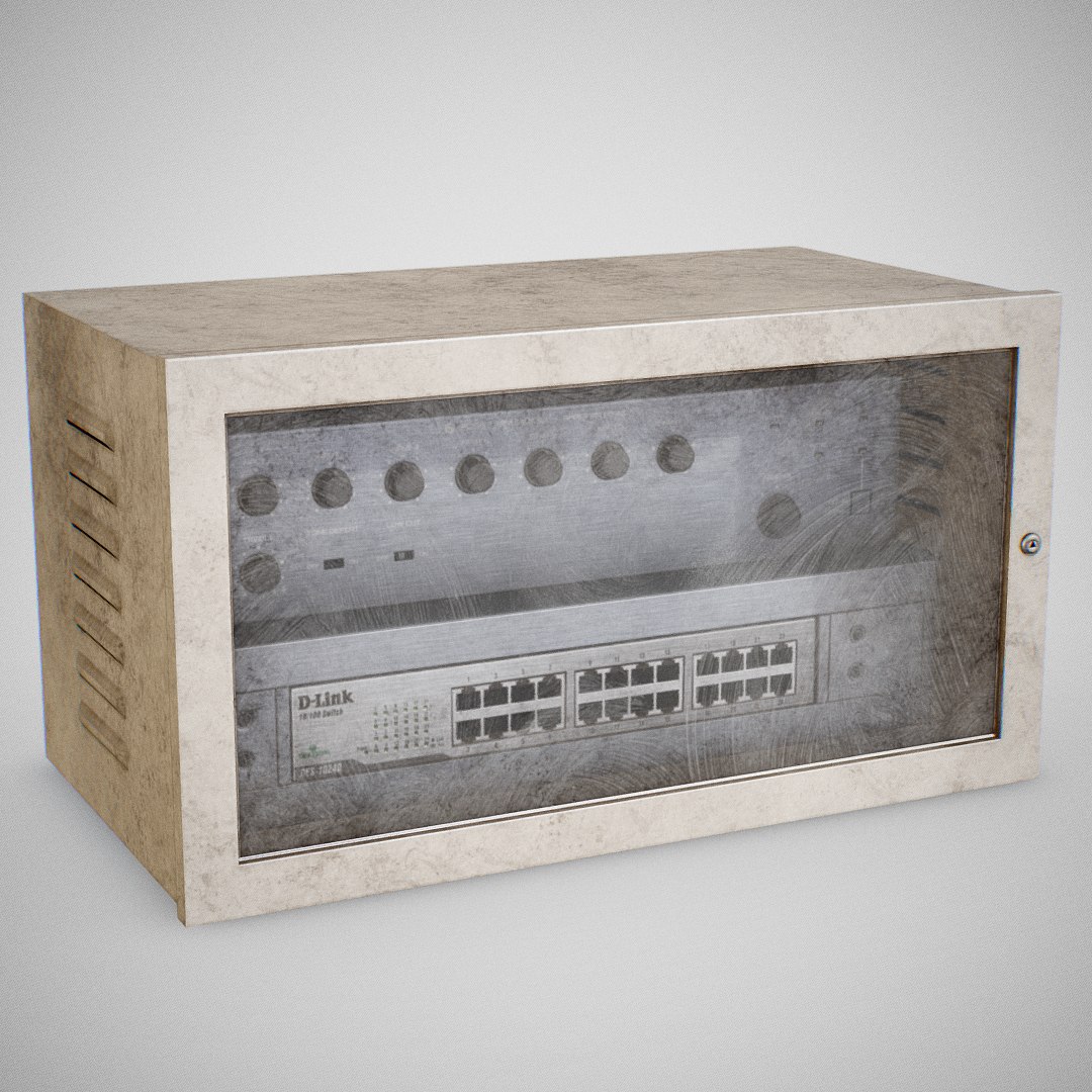 3D Model Box Network Router Using - TurboSquid 1419363