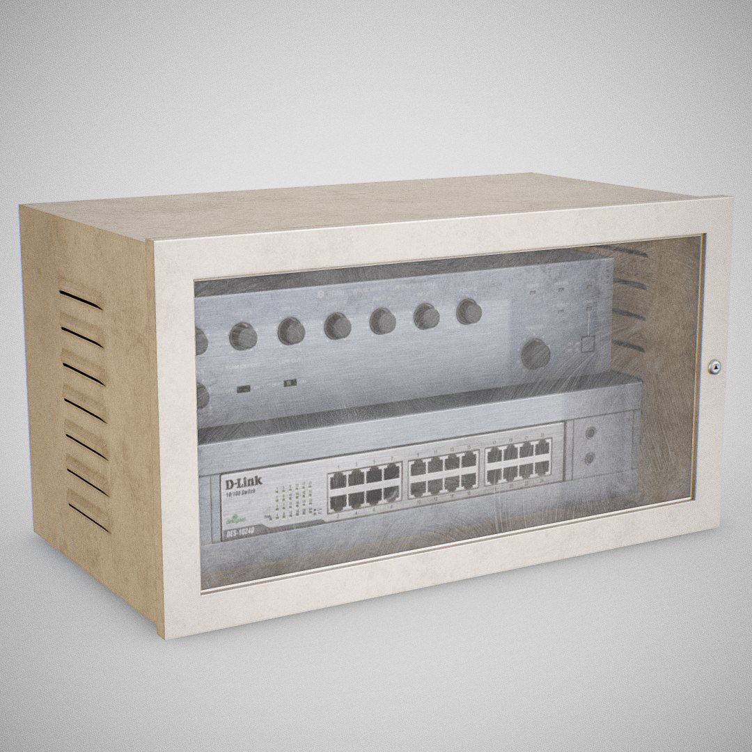 3D Model Box Network Router Using - TurboSquid 1419363